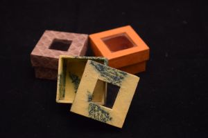 Attractive Design Nepali Lokta Paper Box - Nationwide