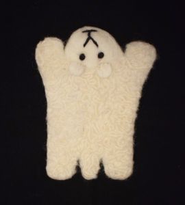 Handmade Sheep Figure Soft & Durable Felt Woolen Tea Mat Coaster ...