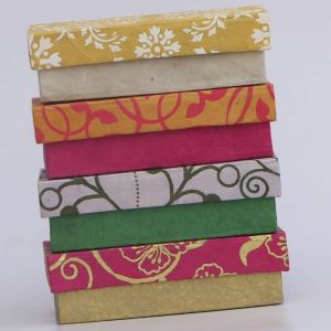 Handmade Eco-Friendly Nepali Lokta Paper Jewellery Packing Box - Nationwide